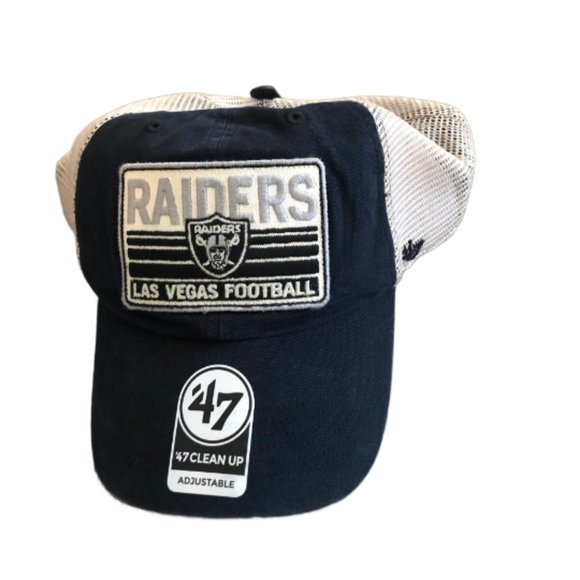 47 | Accessories | Nwt Las Vegas Raiders 47 Brand Clean Up Patch Logo ...